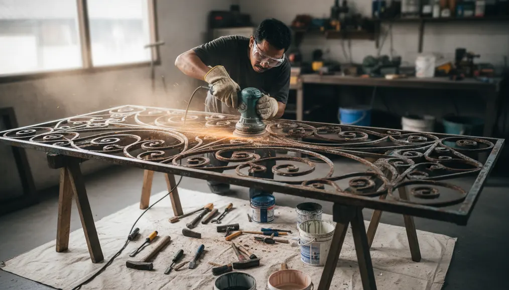 Jasa Perbaikan Pintu Besi Berkarat Parah: Solusi Restorasi Pintu Lama ...