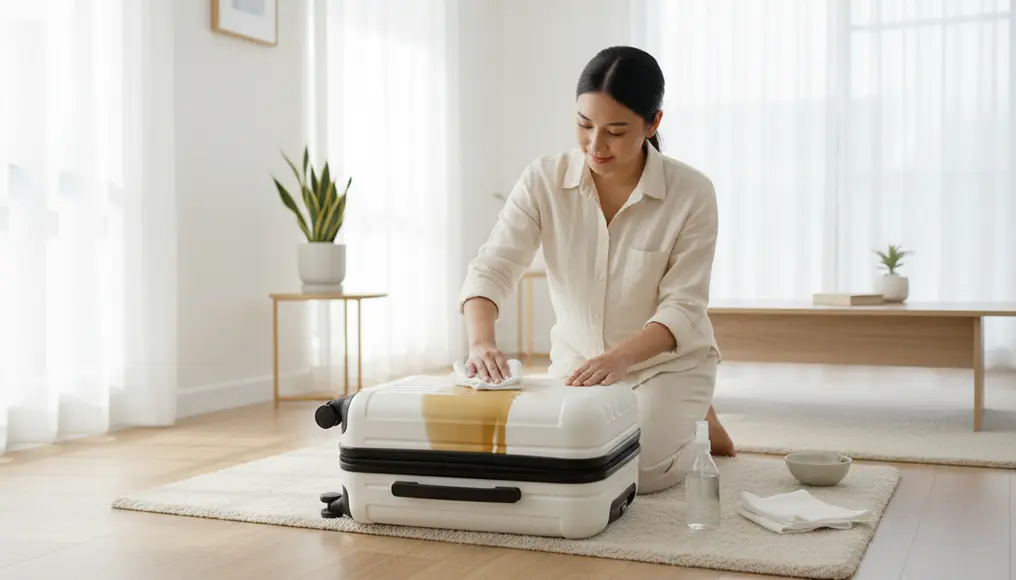 Koper Kena Oli atau Cairan Bagasi? Ini Cara Menghilangkan Noda ...