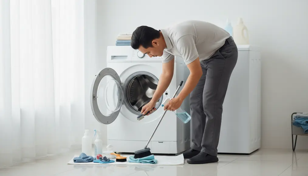 Jasa Deep Cleaning Mesin Cuci Top Loading Depok | HOME STERIL