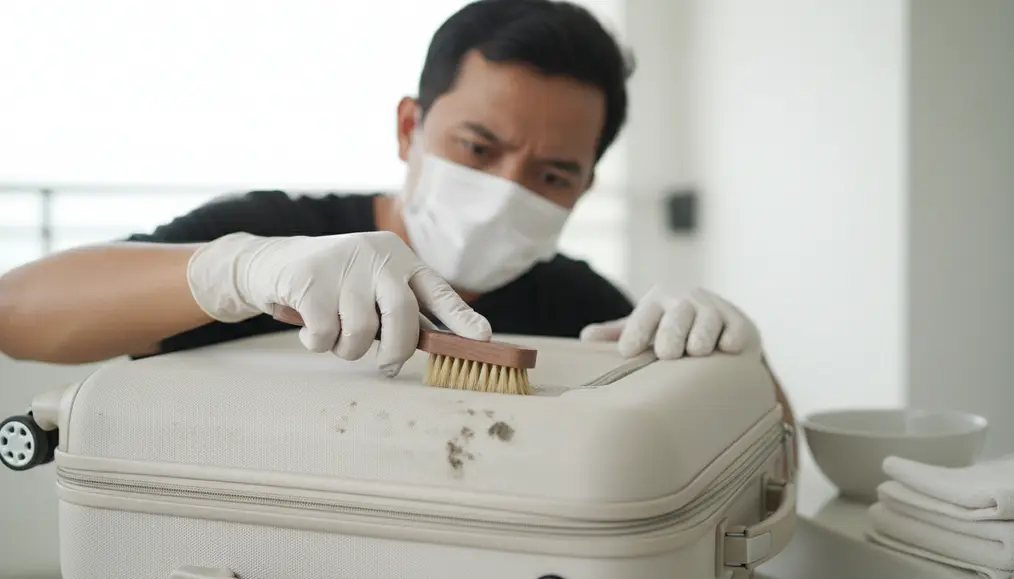 Cara Membersihkan Koper Berjamur: Aman untuk Softcase & Hardcase | HOME ...