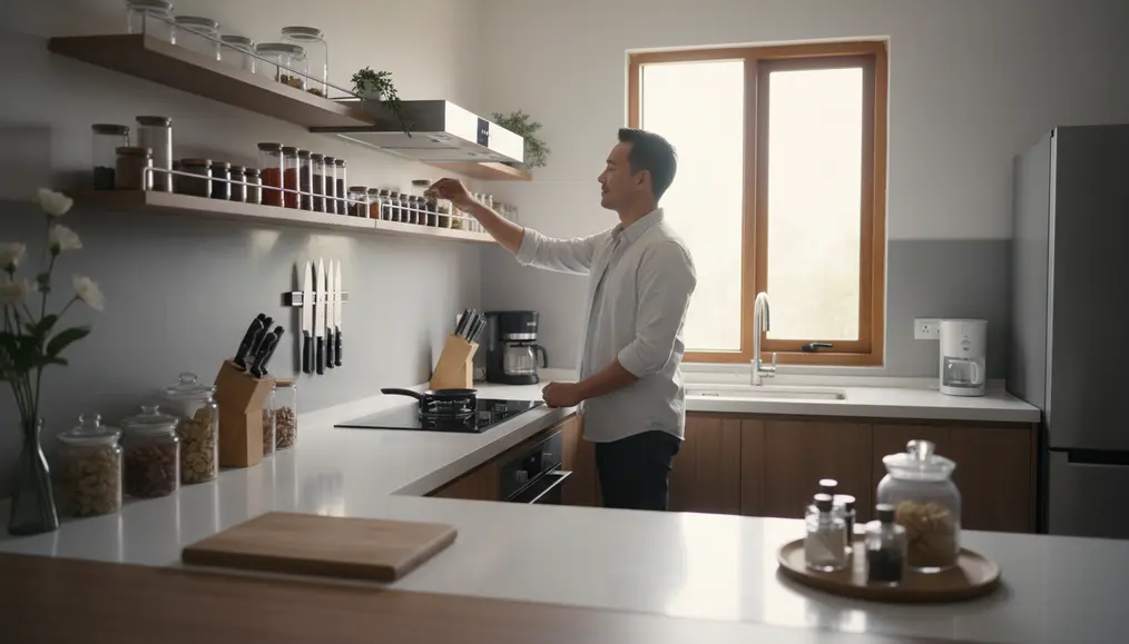 Desain Kitchen Set Letter U Tanpa Sudut Mati: Solusi Kabinet Cekung dan ...